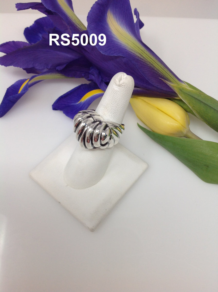 rs5009 - Sterling Silver Brooke Elizabeth Heart Ring – Dian Malouf ...